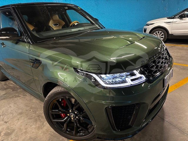 Hellgrun Land Rover Range Rover Sport 5.0i SVR Carbon Edition 2021 jahr VIN SALWA2BE5NA210180 CarsBat